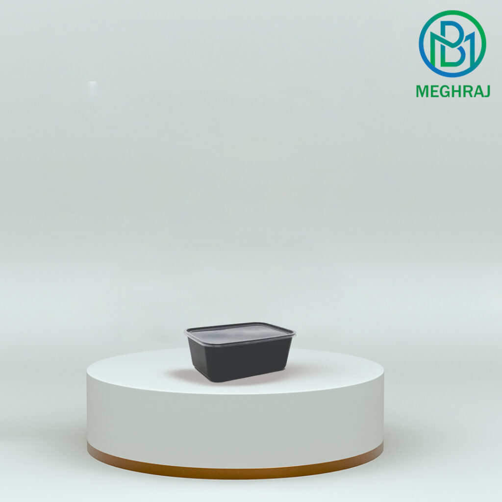 650 ML Plastic Rectangle Container – Bothmal Meghraj